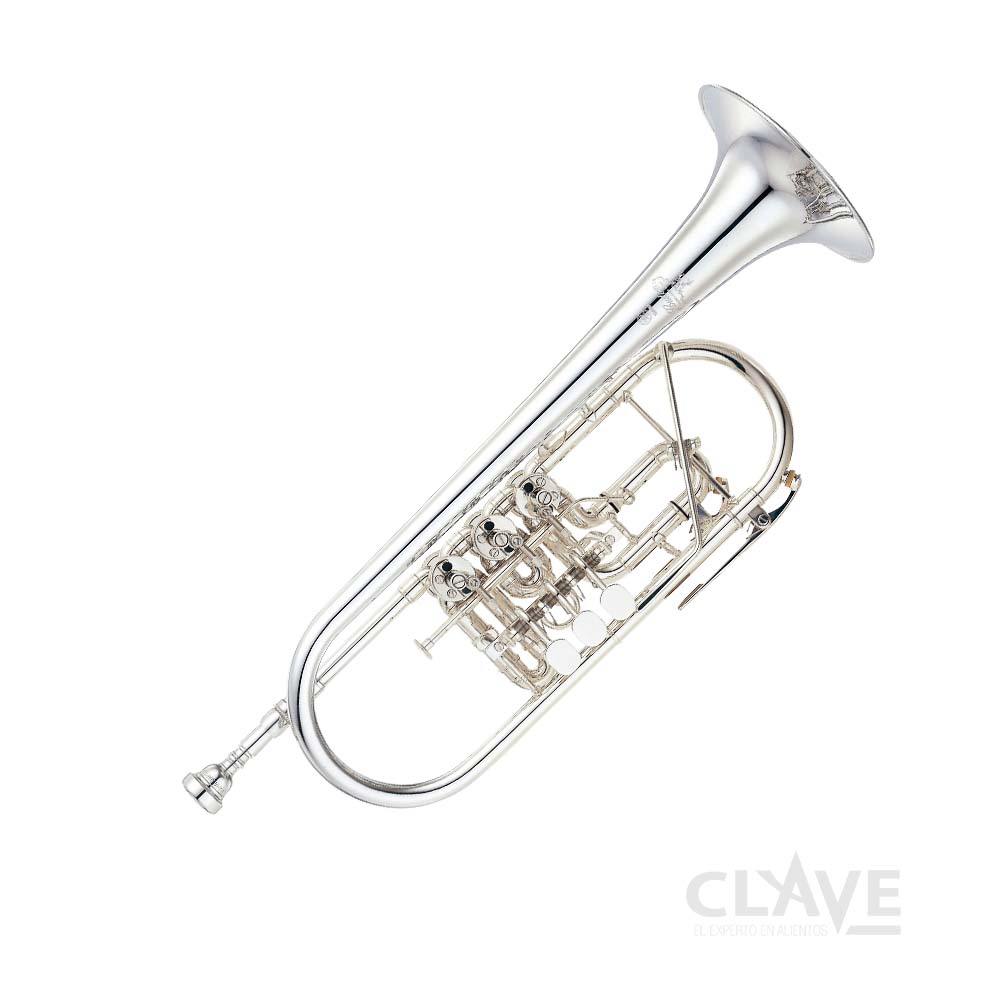 Yamaha YTR-948FFMS Trompeta Custom Rotativa en Do - Clave Instrumentos